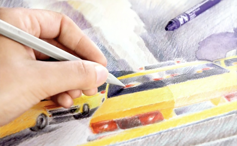 Dessin : comment utiliser le bâton d’estompe et le crayon blender