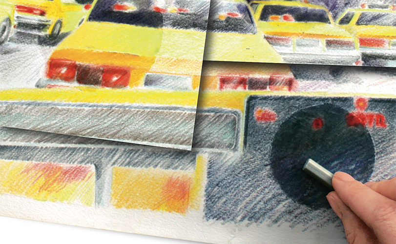 Dessin : comment utiliser le bâton d’estompe et le crayon blender