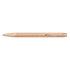Ballpoint Pen Ecridor™ Damier Rose Gold | Caran d'Ache GB